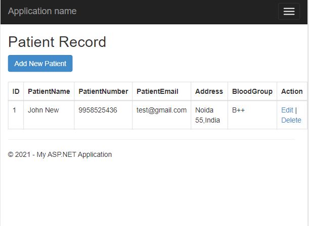Jquery Ajax Crud In Asp Net Core Mvc Using Popup Dialog Youtube