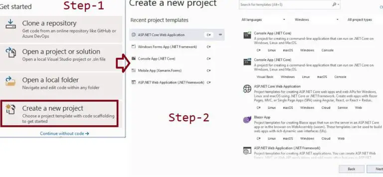 Create Asp Core Web Api Without Entity Framework